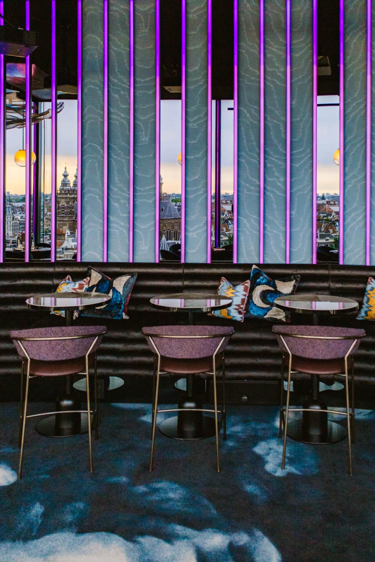 LuminAir Amsterdam: luxe rooftopbar met uitzicht